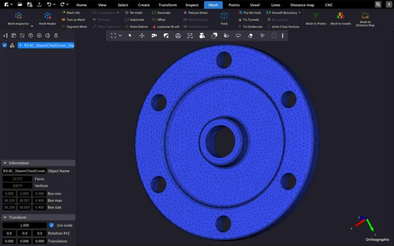 MeshInspector | 3D Data Processing Software