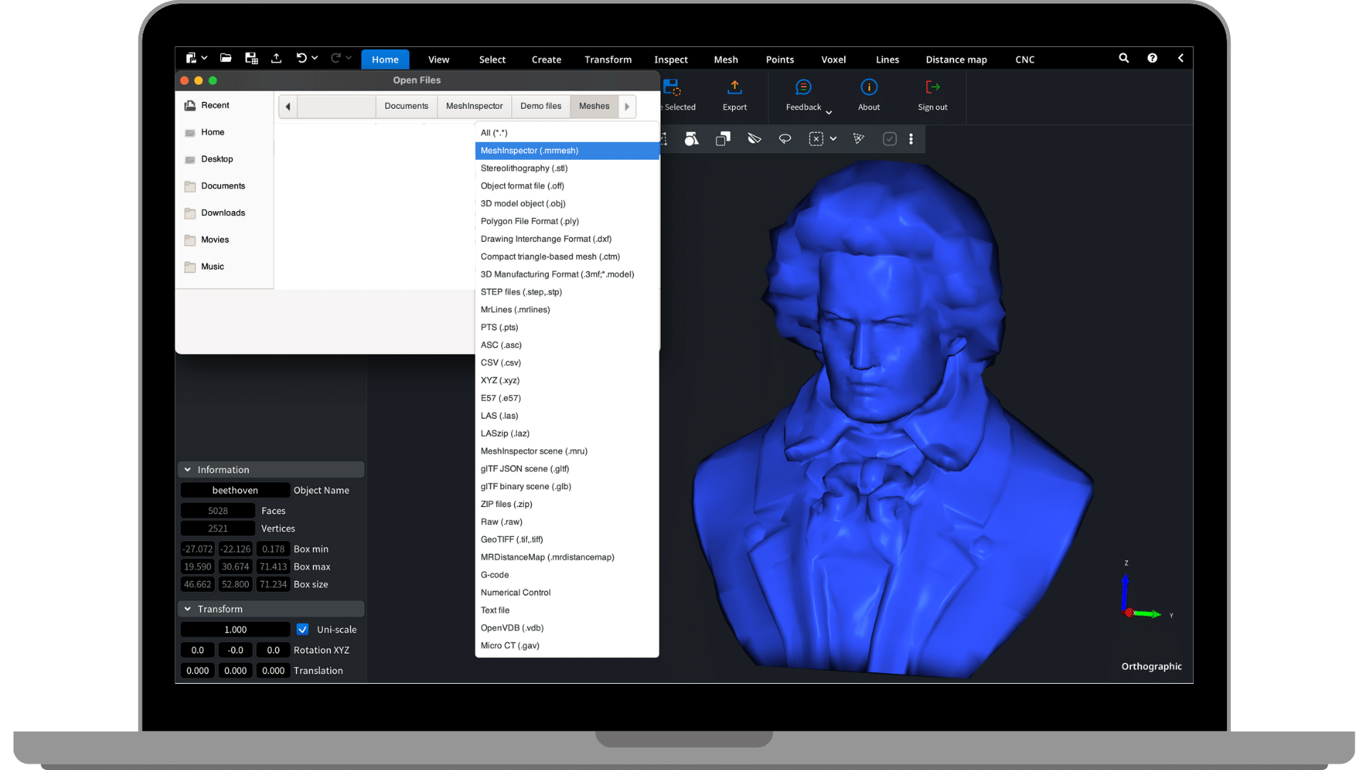 Feature Archive - MeshInspector