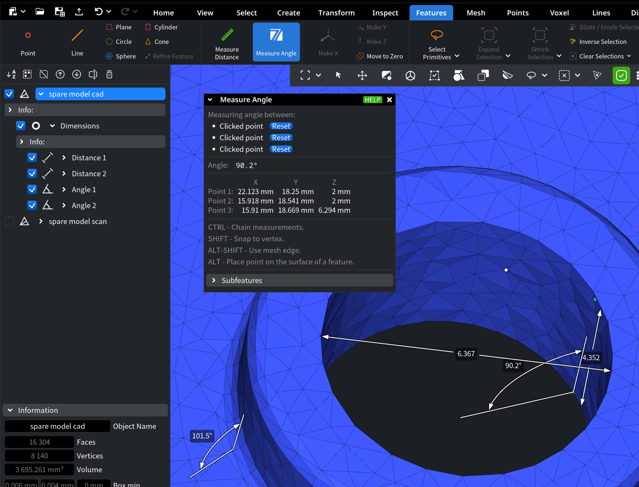 Quality Control - MeshInspector